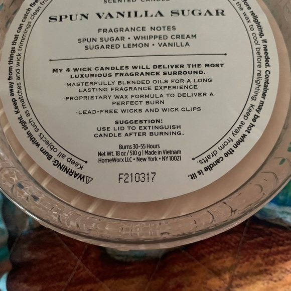 HArry slatkin | Accents | Spun Vanilla Sugar 4 Wick Candle Harry ...